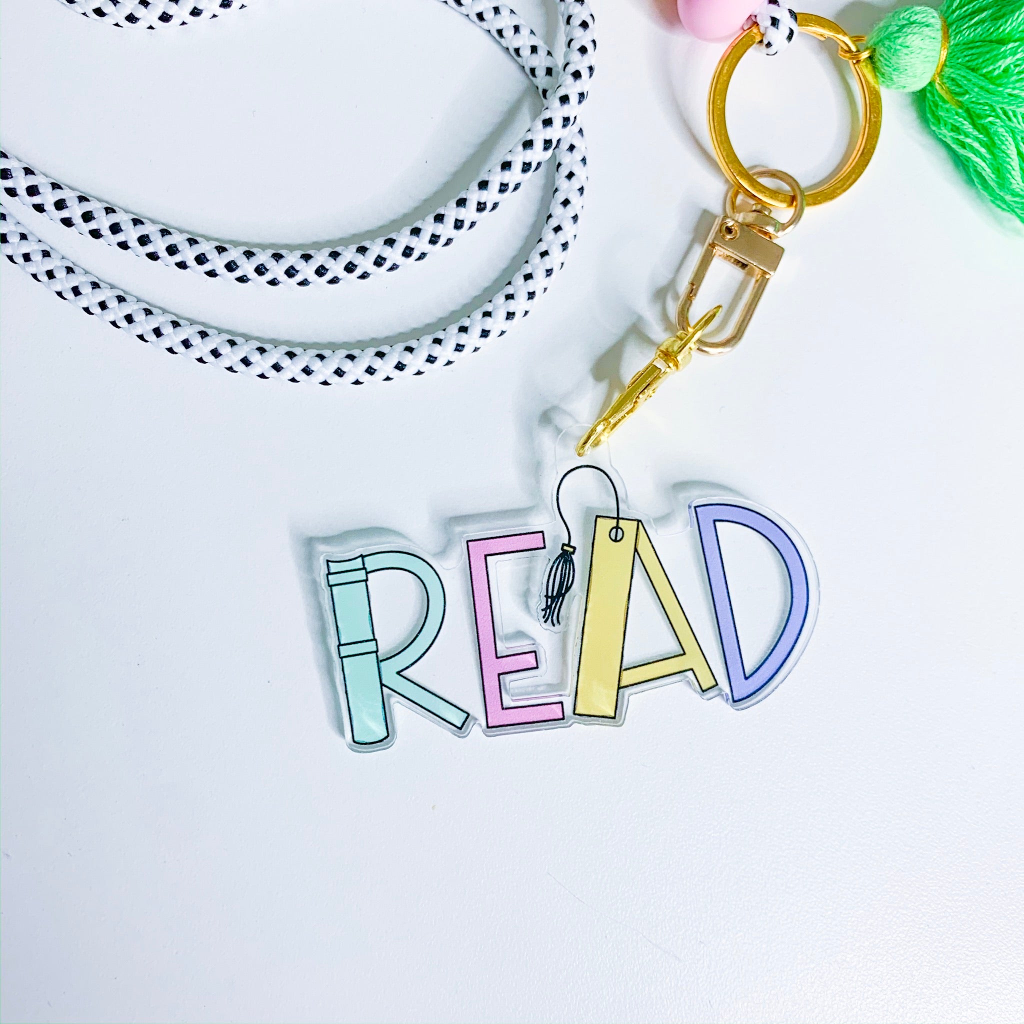 Lanyard Charm – Teach Create Motivate